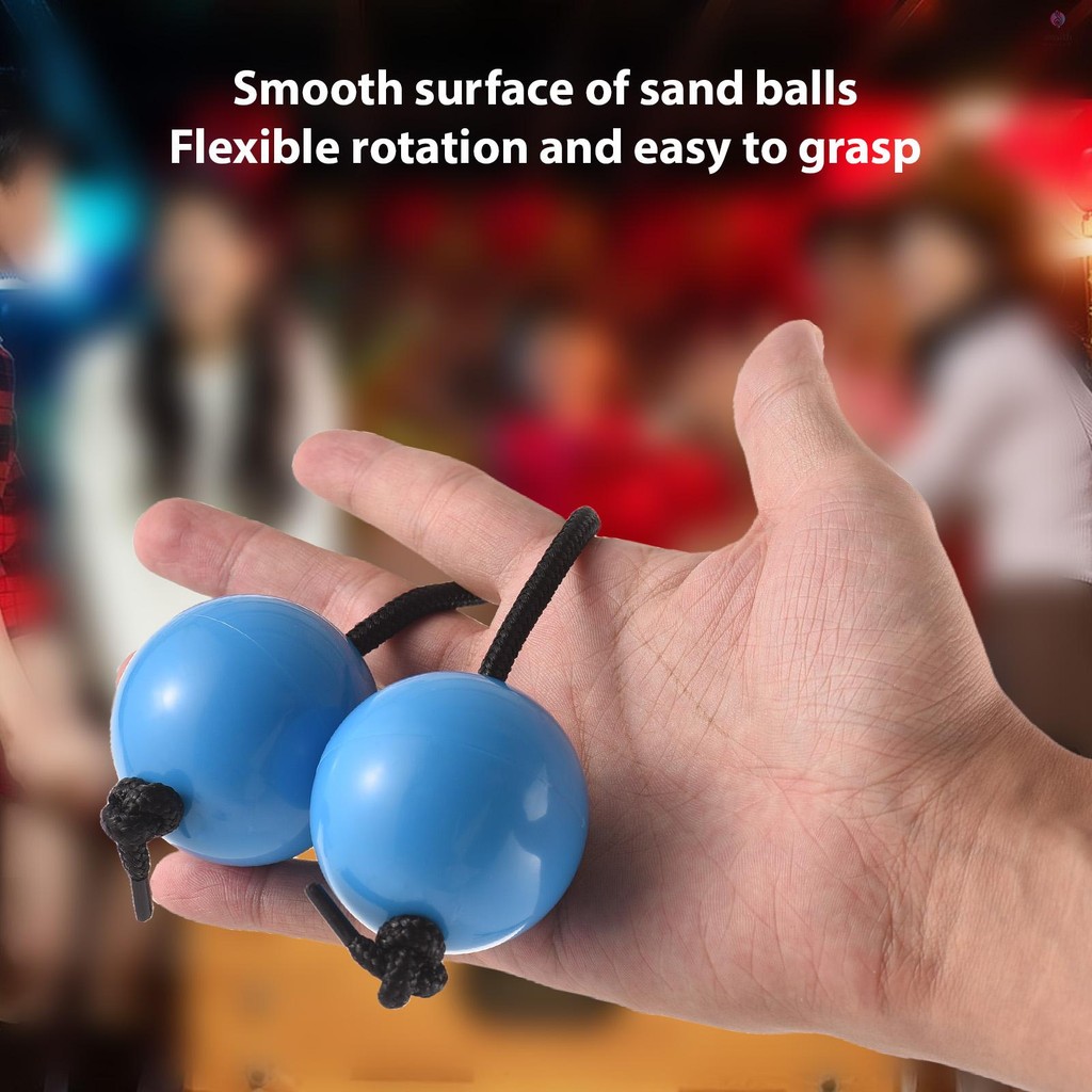 [effectmusic] 2 ชิ้นจังหวะแอฟริกัน Aslatua Shakers Rhythm Sand Ball ...