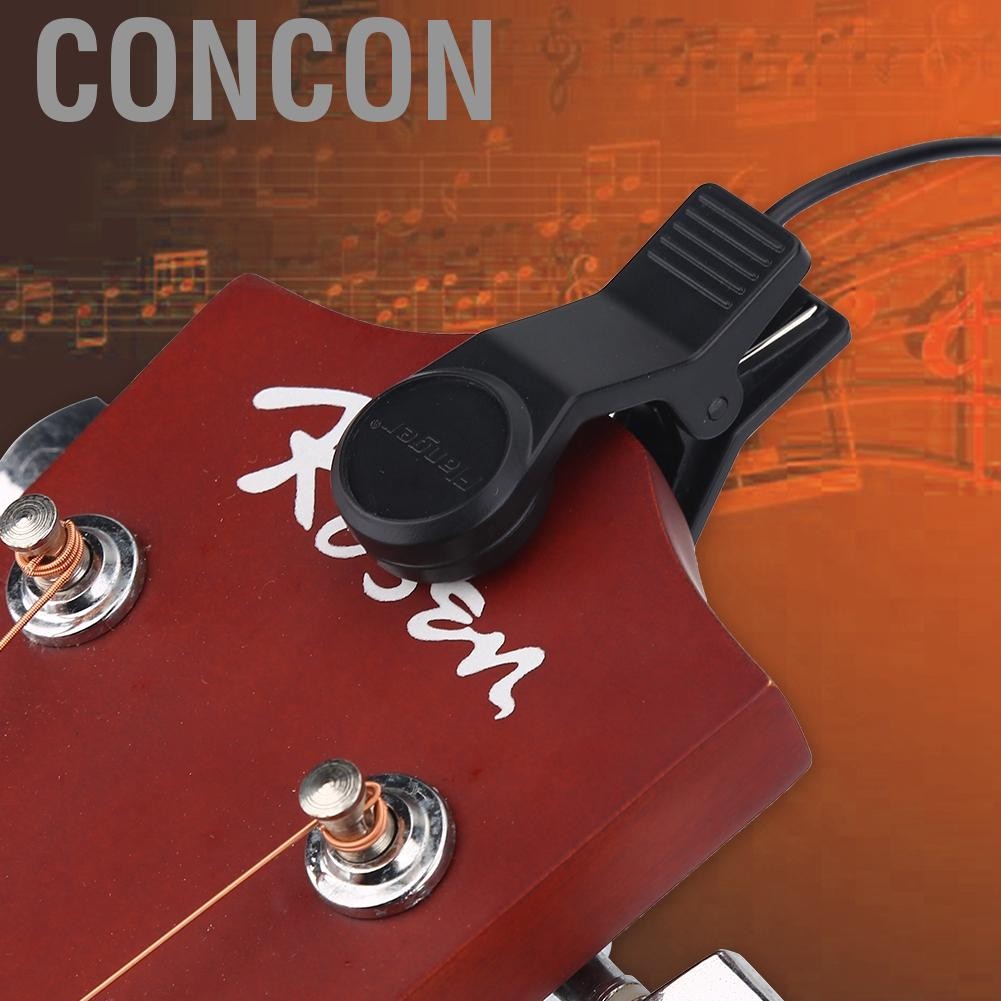 Concon 1 จูนเนอร์ไมโครโฟนแบบพกพา Pickup สำหรับ Vocal Tuning Instrument ...