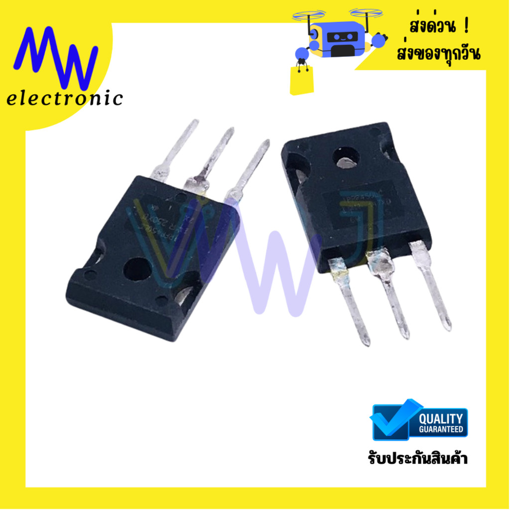 ทรานซิสเตอร์เพาเวอร์ MOSFET IRFP450LC N-Channel 14A 500V TO-247 สำหรับ ...