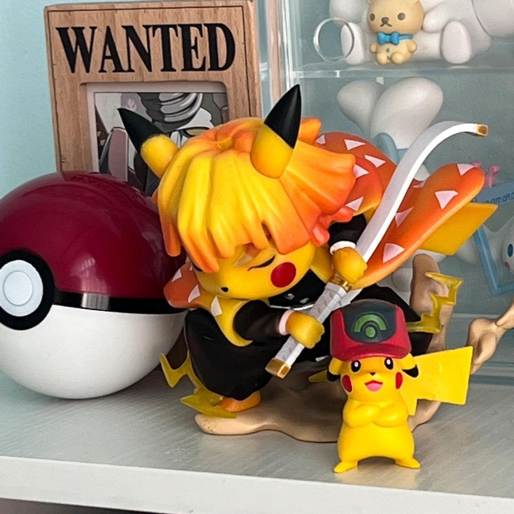 [คลังสินค้าพร้อม] Anime Demon Slayer ภรรยาของฉัน Zenitsu รูป cos Cross ...