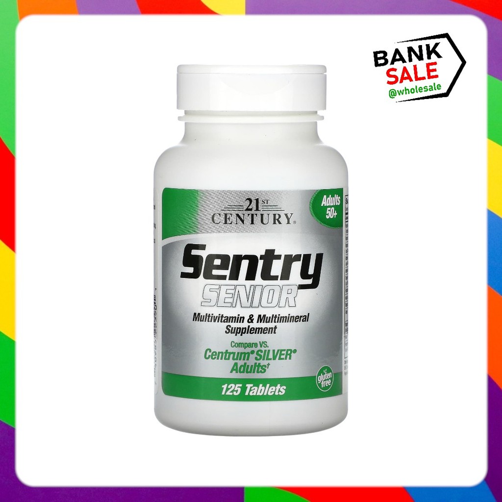 21st Century, Sentry Senior, Multivitamin & Multimineral Supplement ...