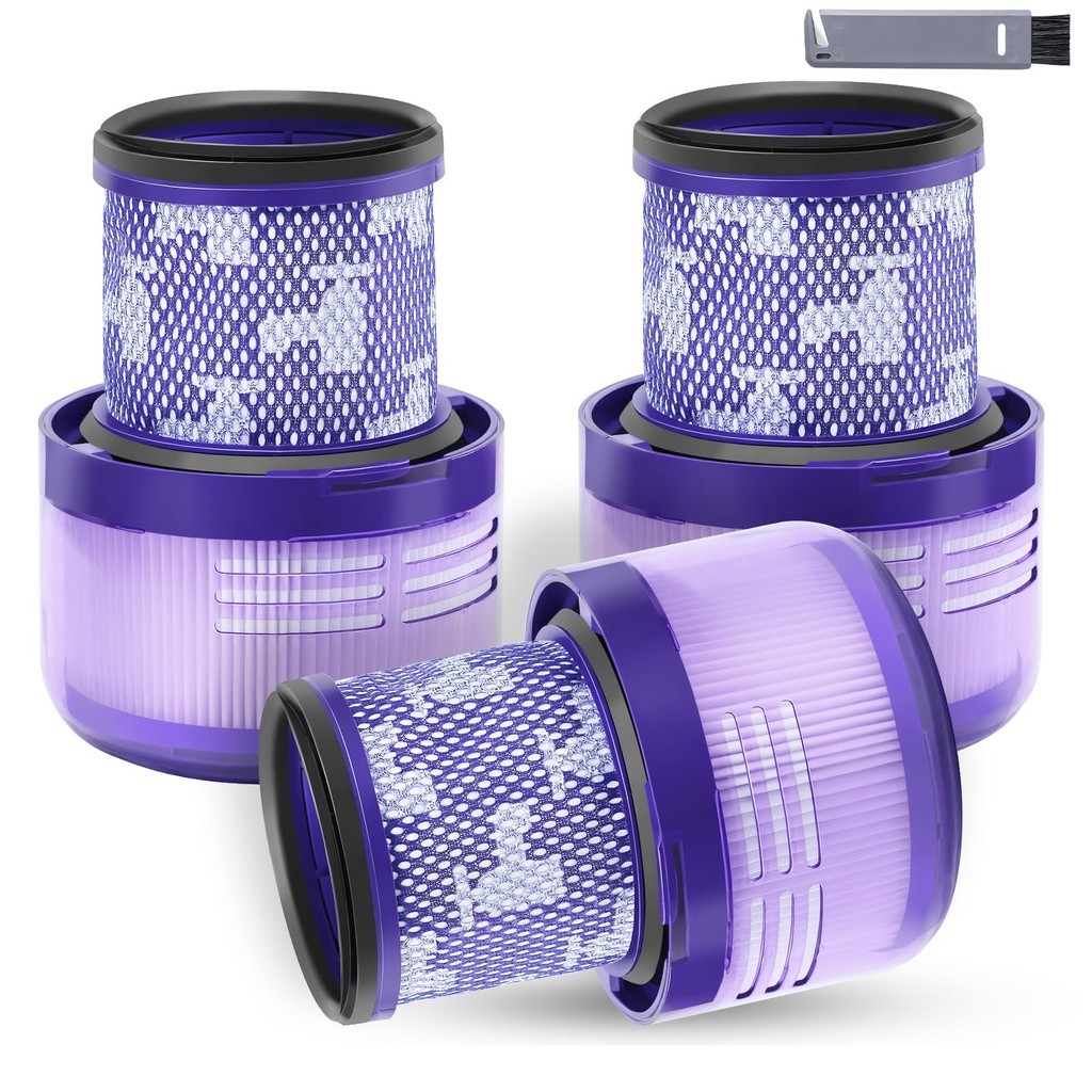 3 แพ็ค SV18 เปลี่ยนไส้กรองเข้ากันได้กับ Dyson V10 Digital Slim/SV18 ...