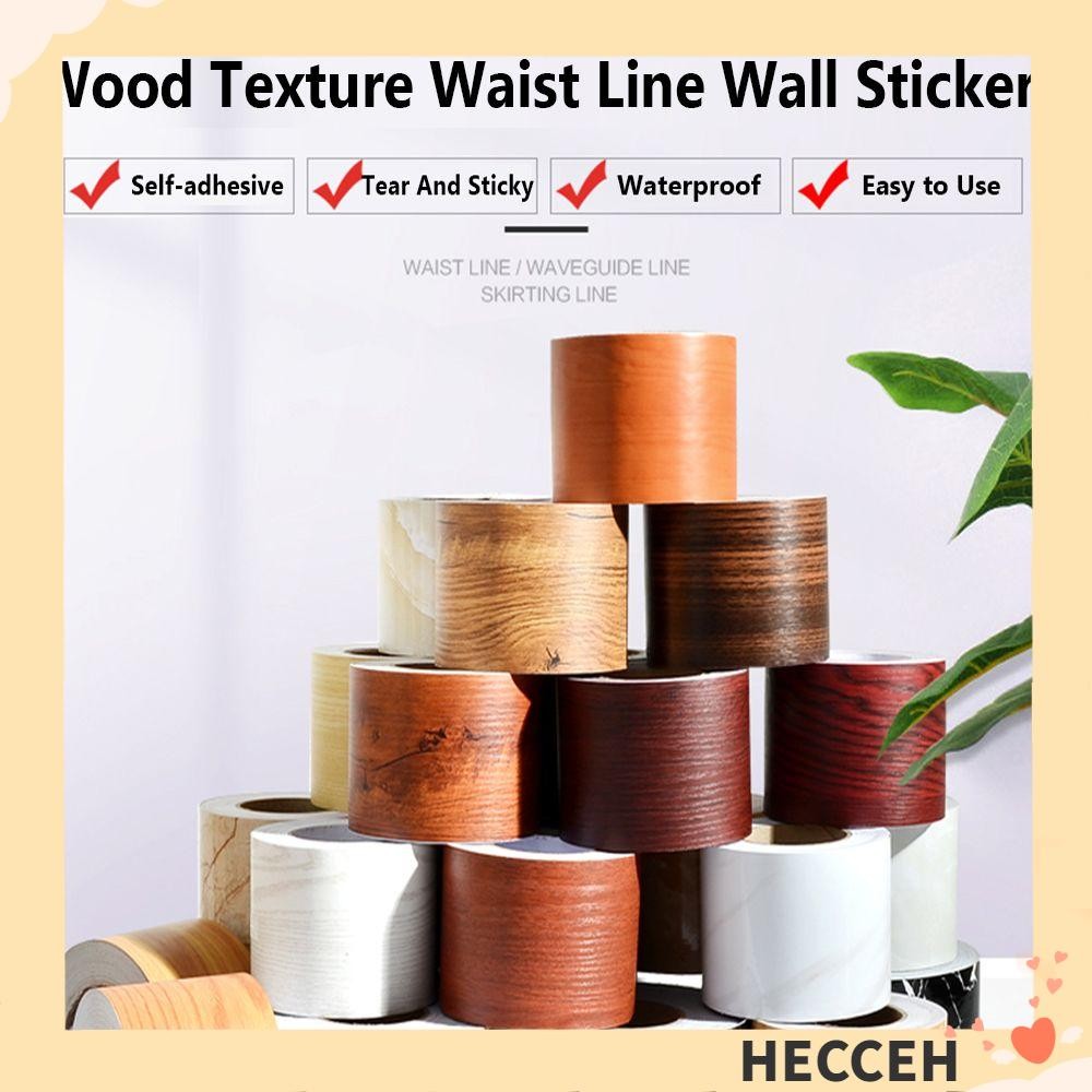HECCEH ไม้ PVC Skating Line ไวนิล Decals กันน้ําสติ๊กเกอร์ขอบผนัง ...