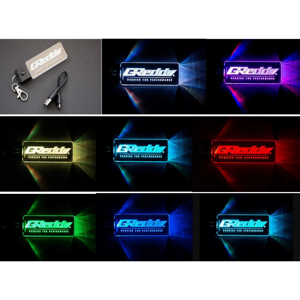 พวงกุญแจ TRUST GReddy LED Key Ring keychain JDM รุ่นมีไฟ แอล อี ดี Tag ...