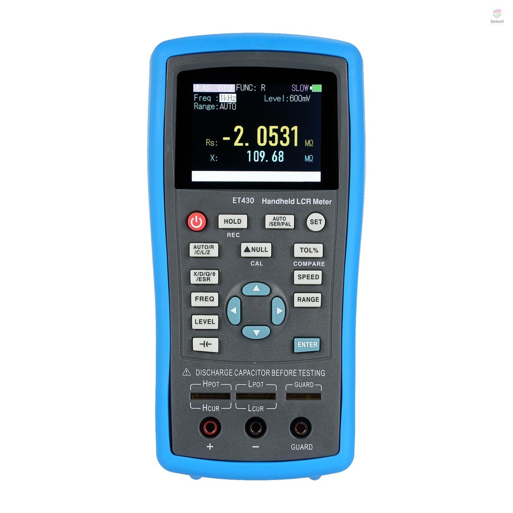 2.5 นิ้ว LCD Digital Handheld 100kHz LCR Meter LCR มัลติมิเตอร์เครื่อง ...