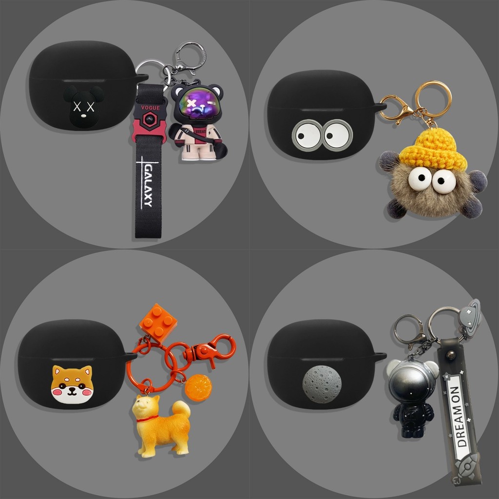 For EDIFIER Comfo C Case Cartoon Bear Piggy Silicone Soft Case EDIFIER ...