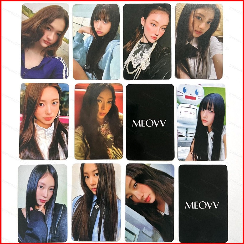 Ys 6 ชิ้น/เซ็ต MEOVV Anna Narin Gawon Souin ELLA MEOW การ์ดรูปถ่ายการ์ด ...