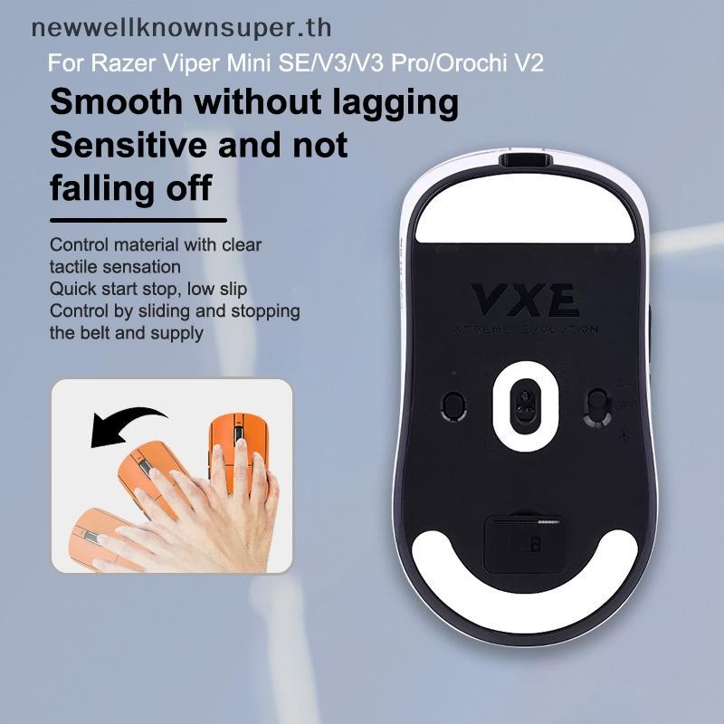 ใหม่ Anti-Slip Gaming Mouse สติกเกอร์เท้าสําหรับ Razer Orochi V2/Viper ...