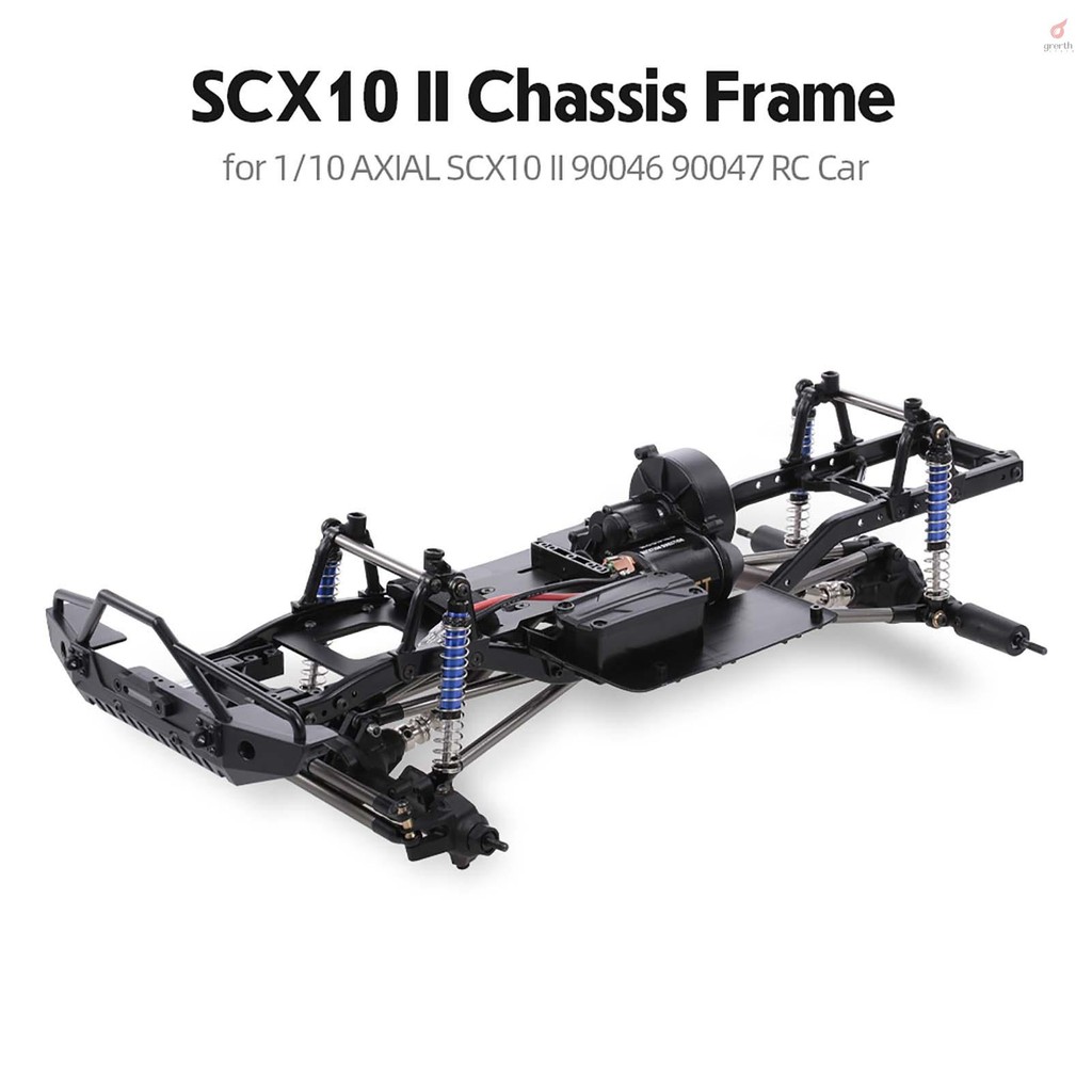 Austar 313 มม.ฐานล้อแชสซีสําหรับ 1/10 AXIAL SCX10 II 90046 90047 RC ...