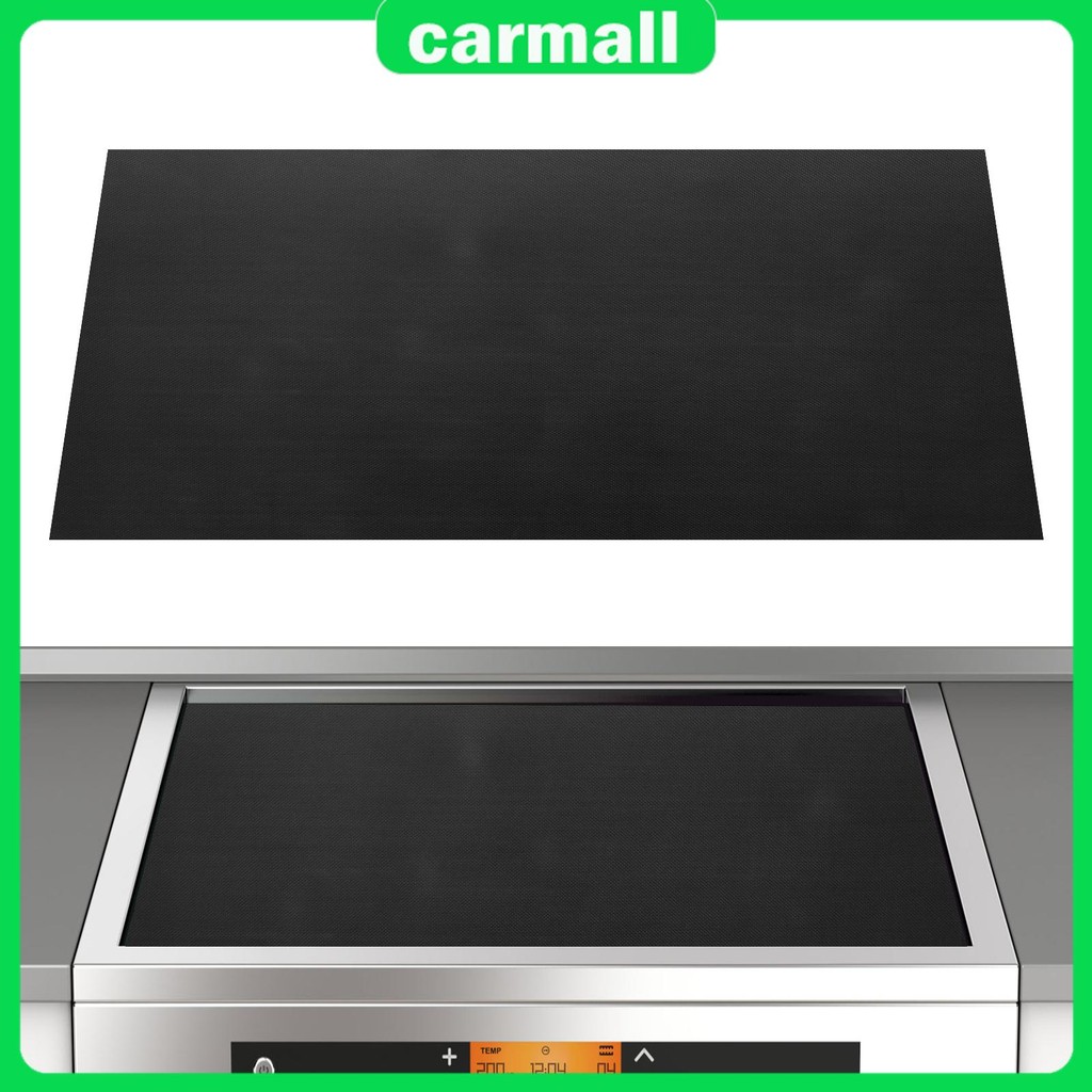 ขนาดใหญ่ Induction Cooktop Protector Mat Reusable Induction Cooktop ฝา ...