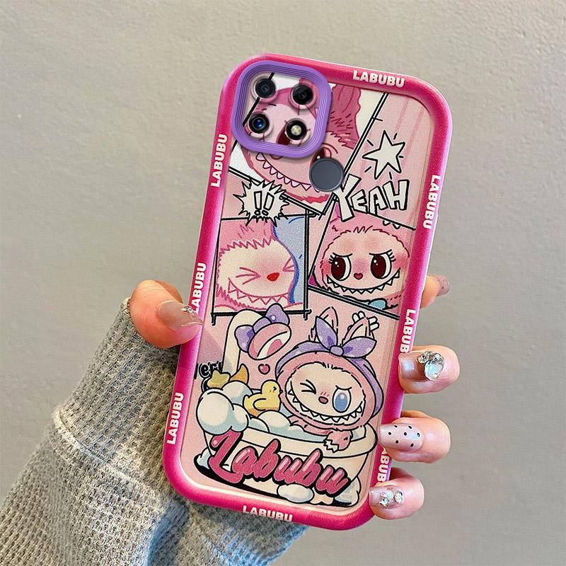 ซิลิโคนนุ่มการ์ตูนสําหรับ Realme Narzo 30A Narzo30A RMX3171 น่ารัก TPU ...