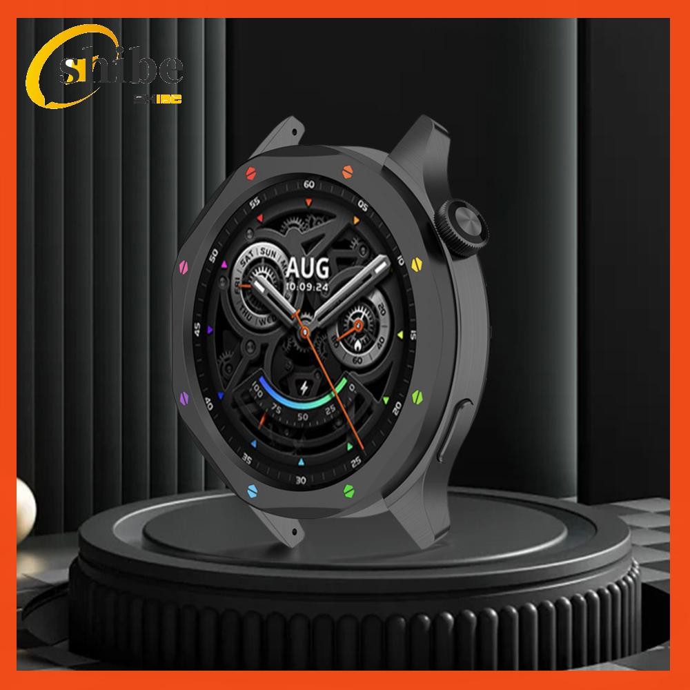 [shibell01.th] แหวนฝาโลหะกระจกนิรภัยป้องกันหน้าจอสําหรับ Xiaomi Watch ...
