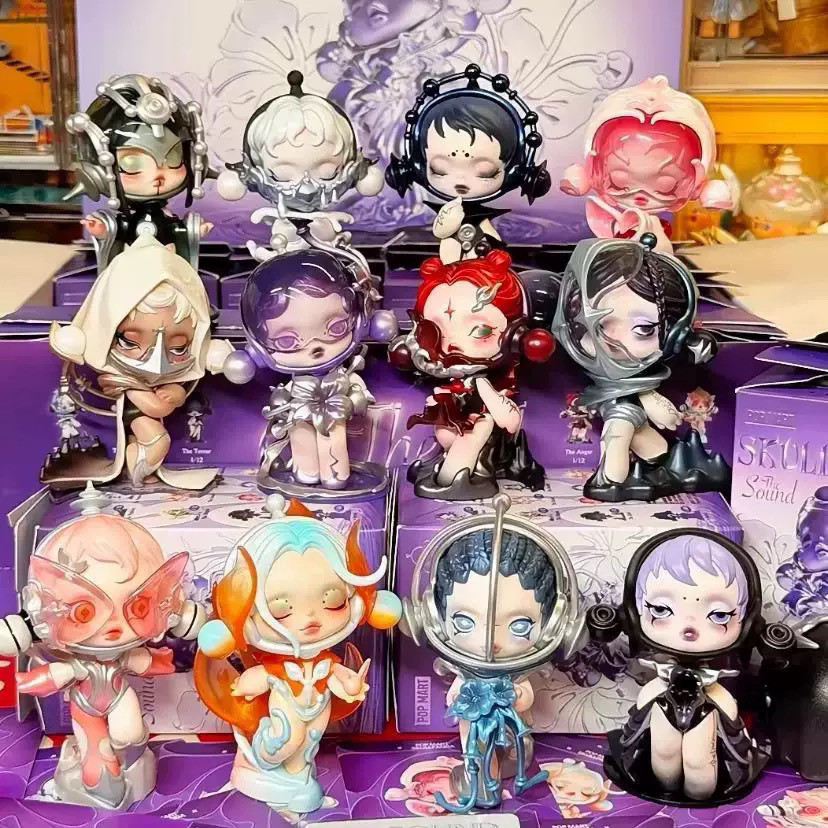 ตุ๊กตา Pop Mart Sound Series Motherland Blind Box สำหรับผู้หญิง SP13 ...