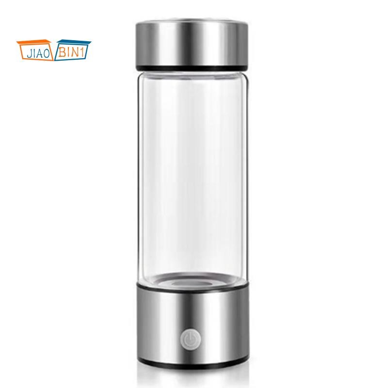 Titanium แบบพกพาไฮโดรเจน-Rich Water Cup ORP Hydrogen Water Bottle Generator Super Antioxidants ...