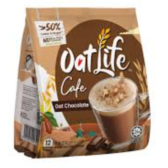 [ถูกสุดซื้อในไลฟ์ลด50%ของแท้]นมข้าวโอ๊ต OatLife รสช็อคโกแลต สูตรน้ำตาลน้อยไม่มีครีมเทียม มี ...