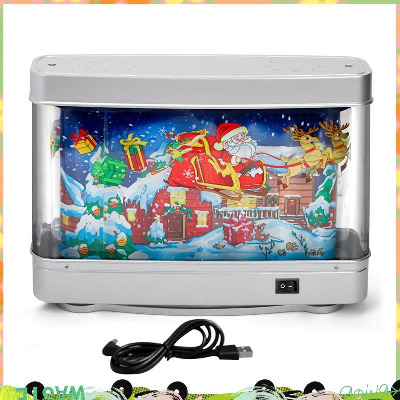 Super USB Fish Tank Light Aquarium Decor Night Light Virtual Dynamic ...