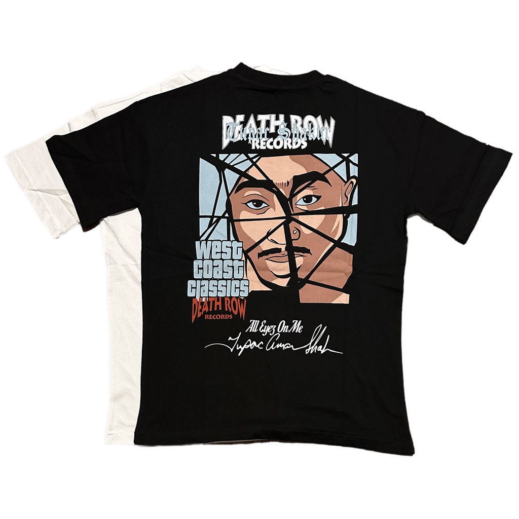 2pac Death Row Gta การ์ตูน Chemise เสื้อยืด Tupac Shakur Makaveli Thug ...