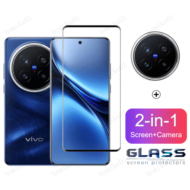 ฟิล์มกระจก Vivo X200 Pro กระจกนิรภัย HD ป้องกันหน้าจอ สำหรับ Vivo X100 Ultra X200 Pro Mini Y200 ...