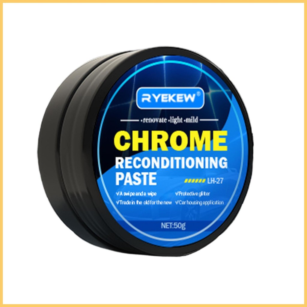 รถ Chrome Cleaner Rust Remover ขัดโลหะ Chrome Protection Restorer โลหะ ...