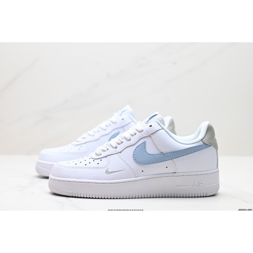 รองเท้าผ้าใบกีฬาทุกการแข่งขันลําลอง Nike Breathable สีขาวสีฟ้า Low-Top ...