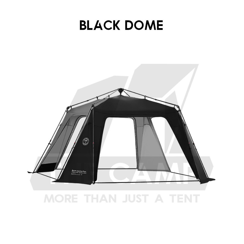 Shinetrip Auto Dome Shelter Tarp PU2000 เคลือบเงินสีดําสีเขียวสีกากี ...