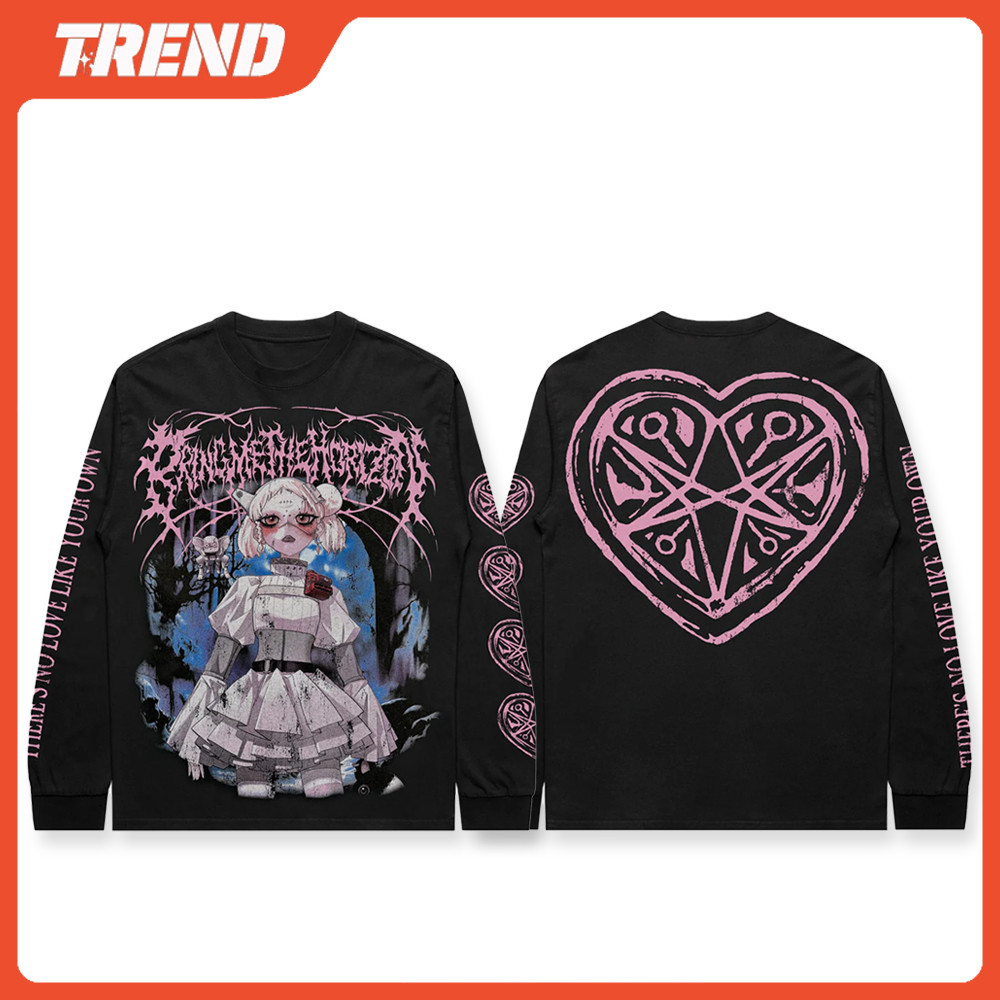 Bring Me The Horizon Merch No Love Like Your Own Cotton Crewneck เสื้อ ...