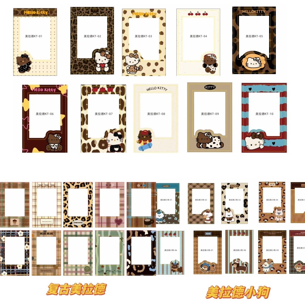 Maillard Color Series 3 นิ้วโพลารอยด์อัลบั้มเก็บภาพโปสการ์ดสติกเกอร์ ...