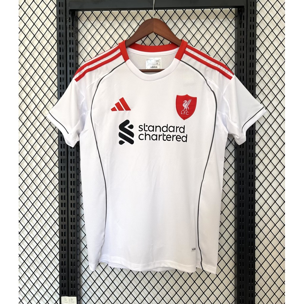 [รุ่นแฟนๆ] 2526 เสื้อยืดฝึกซ้อมลิเวอร์พูลเยือน อ่า.+เสื้อยืดฟุตบอลด้าน ...