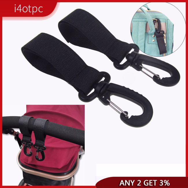 I4otpc 2 ชิ้น/เซ็ต 360 องศาหมุนได้ตะขอแขวนพร้อมสติกเกอร์วิเศษสําหรับเด็กทารกรถเข็นเด็ก | Shopee ...