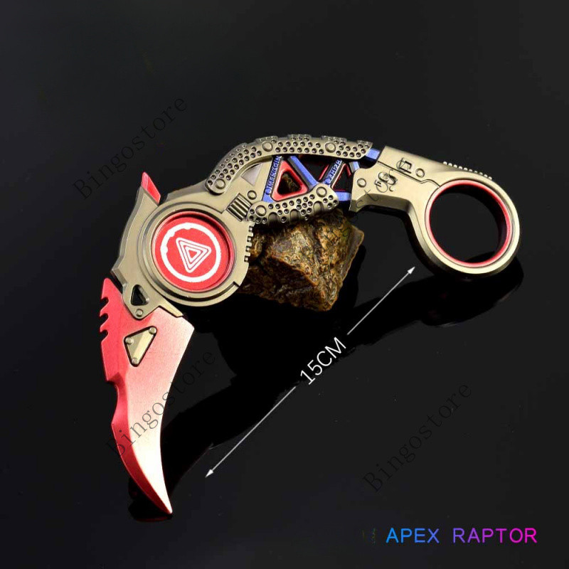 15 ซม.เกม Apex legends Raptor Claw อาวุธเดสก์ท็อปตกแต่งคอสเพลย์ Prop ...