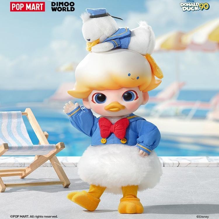 Popmart POPMART dimoo Donald Duck 1/8 Action Figure/Daisy BJD ตุ๊กตาตก ...
