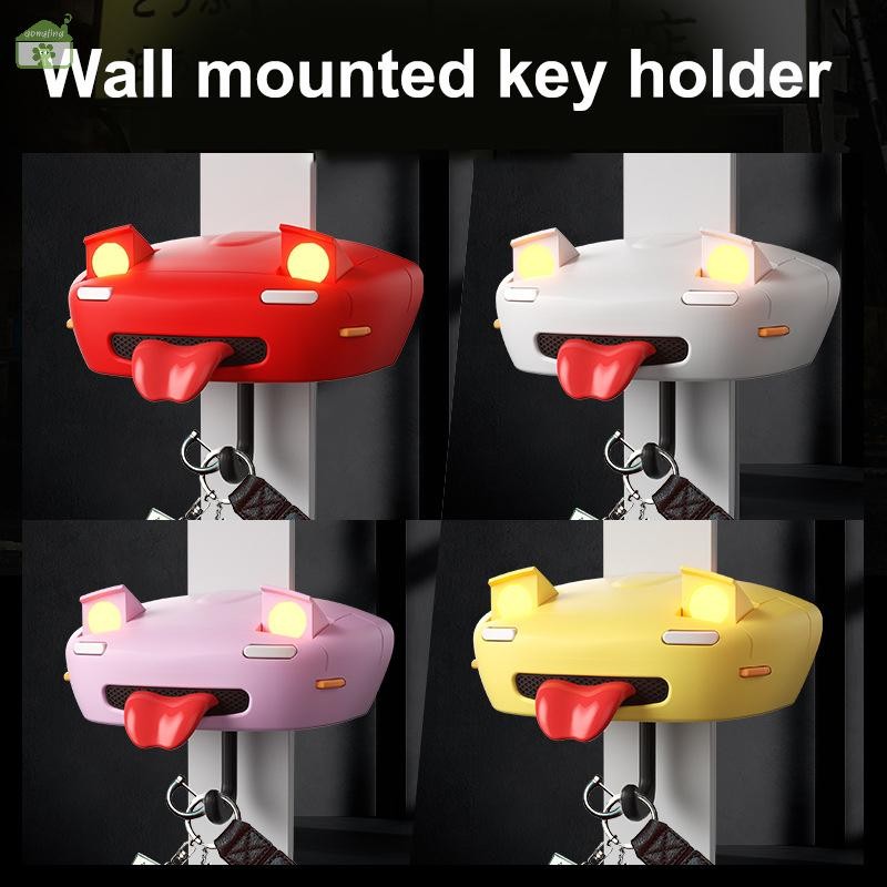 Gong รถตกแต่ง Key Finger Rack Creative รถเปิดไฟหน้าพวงกุญแจ Hook สนุก ...