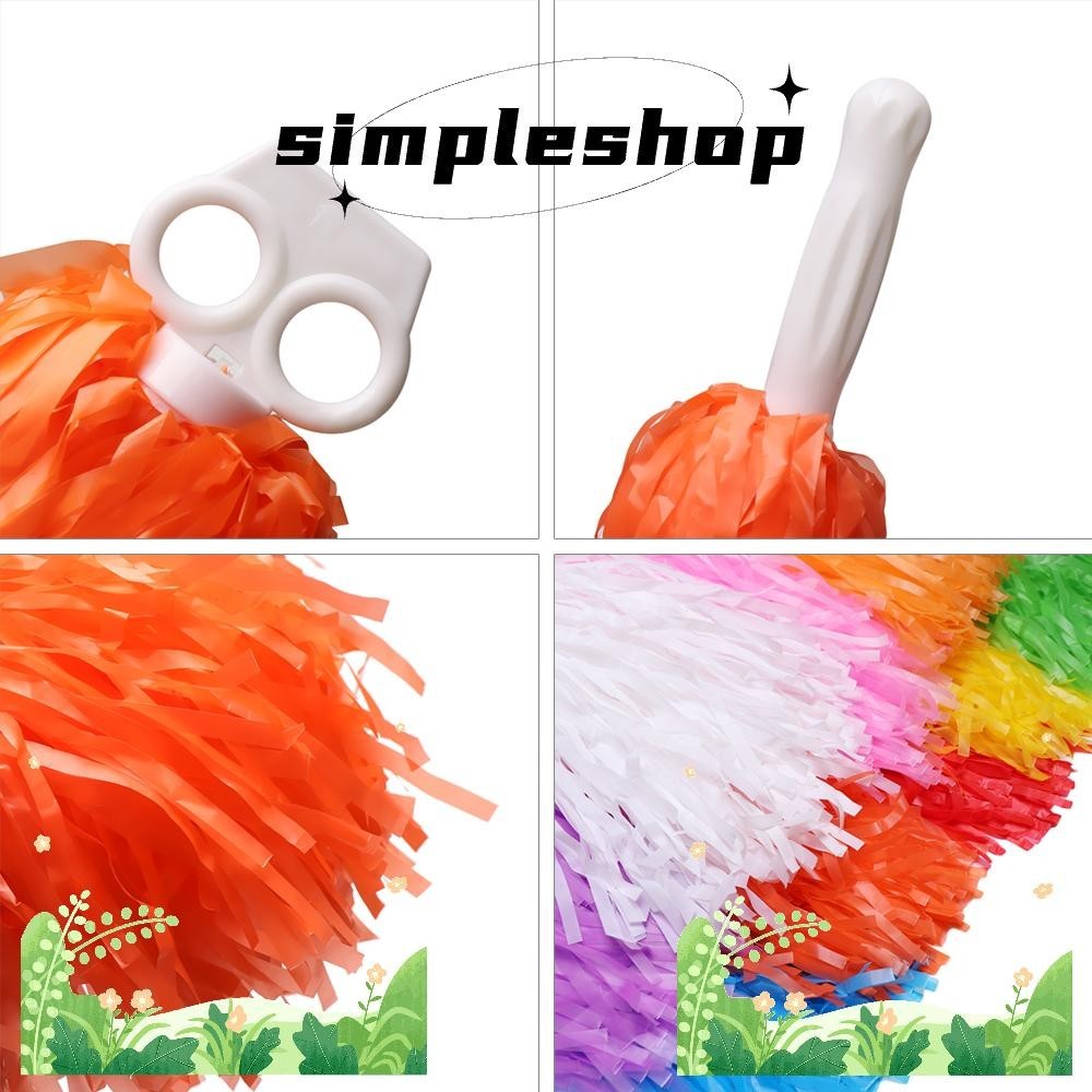 SIMPLESHOP 1 คู่เชียร์ลีดเดอร์ปอมแฟนซี 2 สไตล์ชุดเครื่องแต่งกาย Dance Party Decorator | Shopee ...