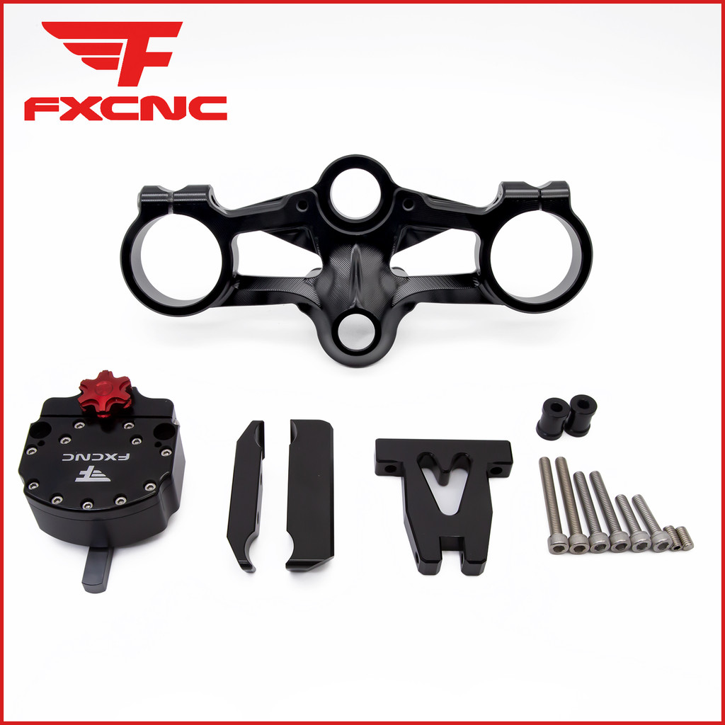 FXCNC สําหรับ KTM Steering Damper Stabilizer พร้อมชุดยึด KTM RC250 ...