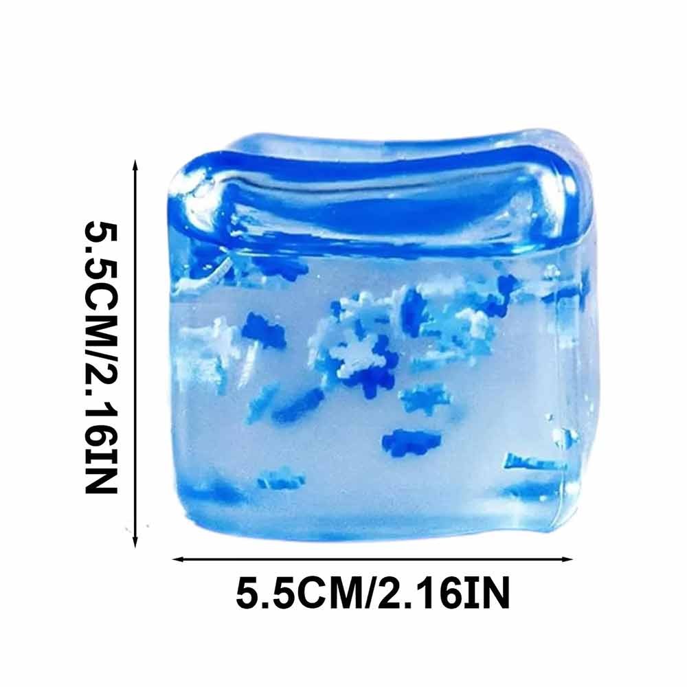 Ice Cube Stress Ball Ice Cube Squeeze Toy Stress Cubes Squeeze Stress ...
