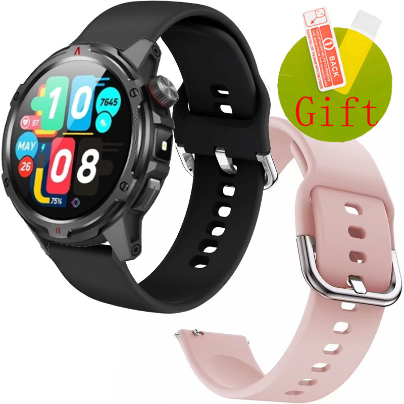 ฟิล์ม Aolon Tetra R4 สาย สายซิลิโคนสําหรับ AolonTetra R4 สมาร์ทนาฬิกา ...