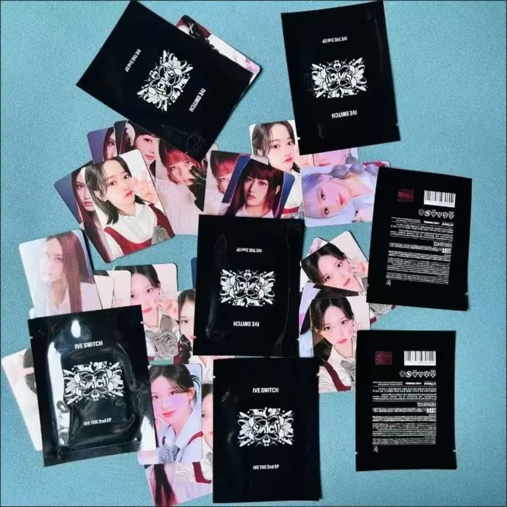 3 ชิ้น Kpop Idol Ive X Minive Photocard Pack Switch Pop Up (สุ่ม ...
