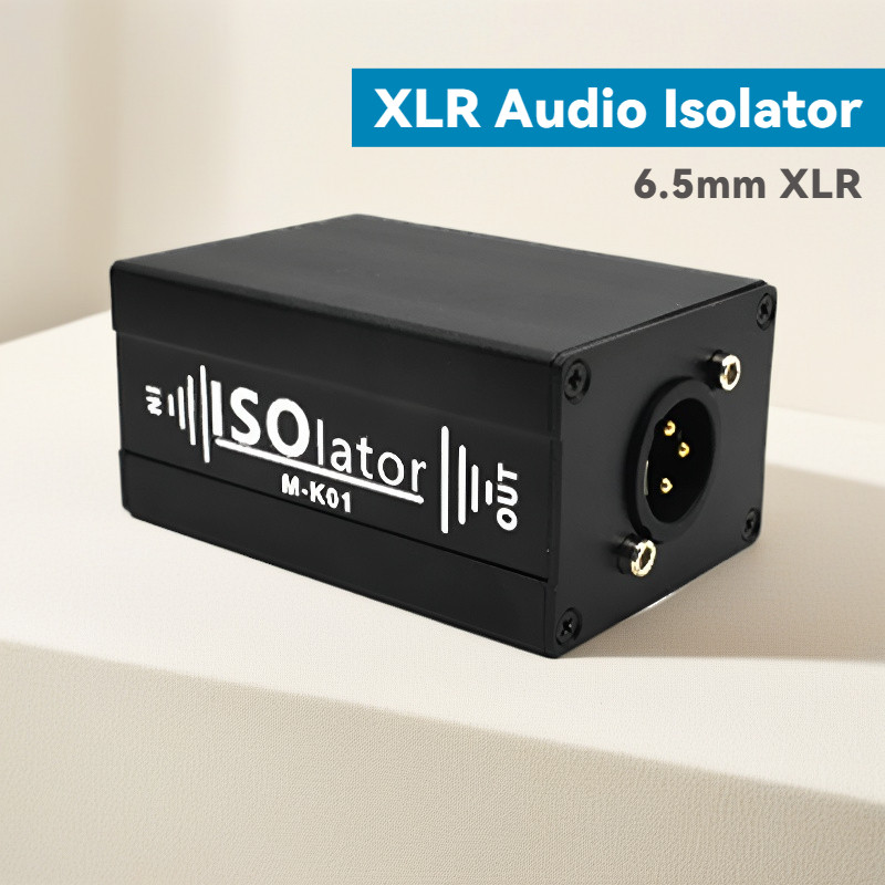 Xlr Audio Isolator 6.5 มม. XLR Mixer Balanced Audio Isolator การตัด ...