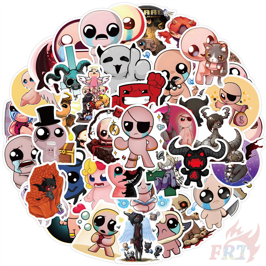 50ชิ้น/เซ็ต สติ๊กเกอร์ The Binding of Isaac Series 01 Diy แฟชั่น ...