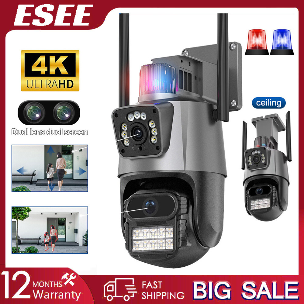 ESEE icsee, 4K, 6MP, outdoor wireless CCTV, security CCTV, night vision ...