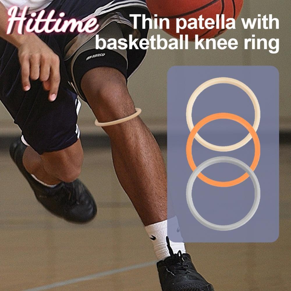 Hittime สายรัดเข่าบาสเก็ตบอลเพิ่มความดันการดูดซึม Shock Stabilizes Patella บาง Patellar Band ...