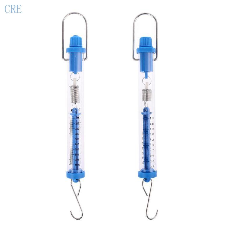 Cre 2 5N 10N Newton Force Meter Spring Scale Dual Scale Labeled Tubular ...