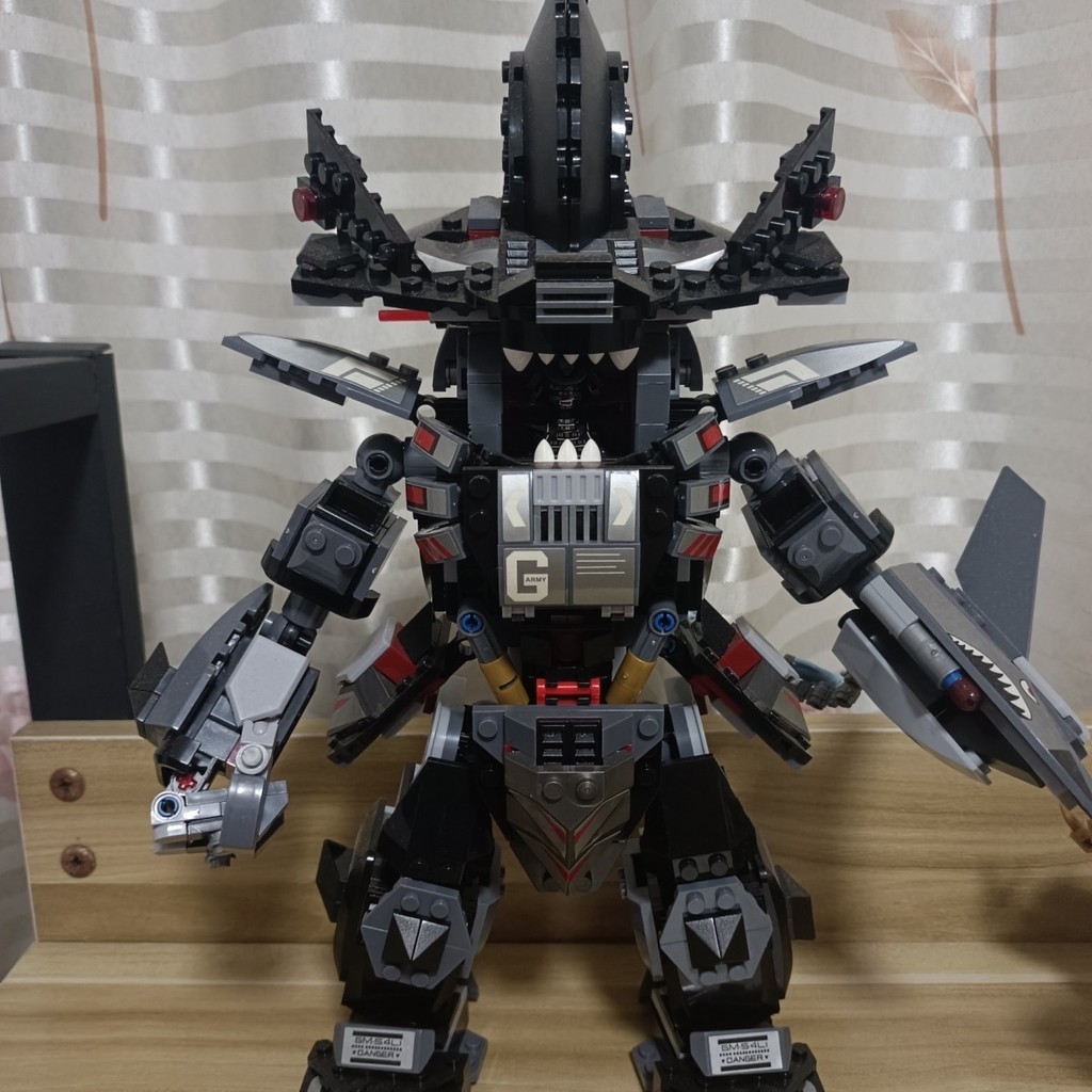 บล็อกตัวต่อ Bole Phantom Ninja พร้อมกล่องและเรื่องราวของ Garmatron ของ ...