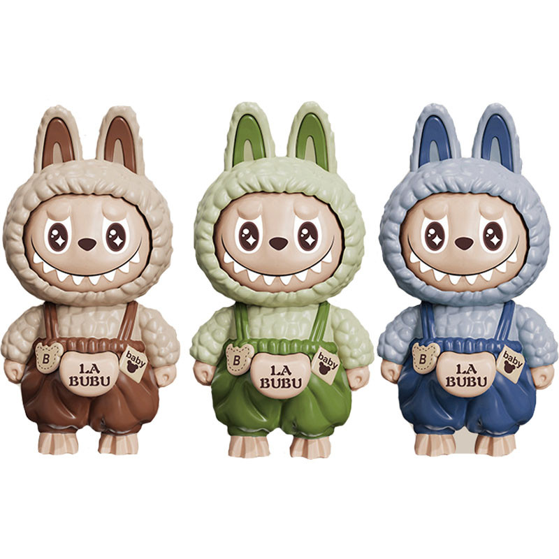 Labubu Doll - Press & Change Face Stress Relief ของเล่นเด็กการ์ตูน ...