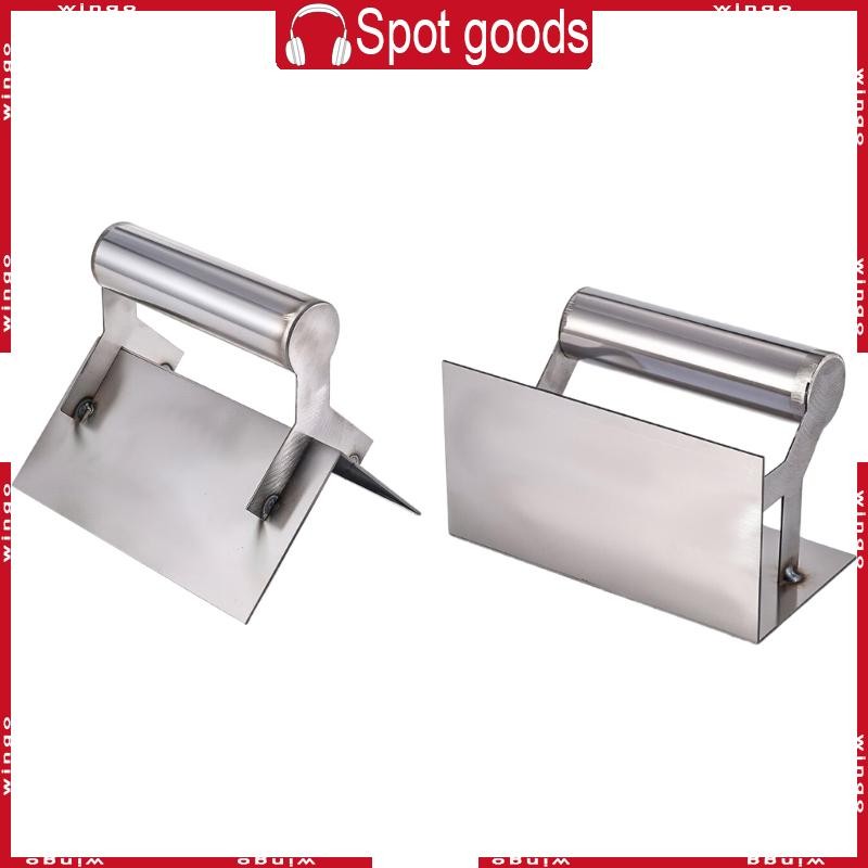 WIN 2 ชิ้นสแตนเลสมุม Trowels มุมเครื่องมือฉาบคอนกรีต Trowel Drywall ...