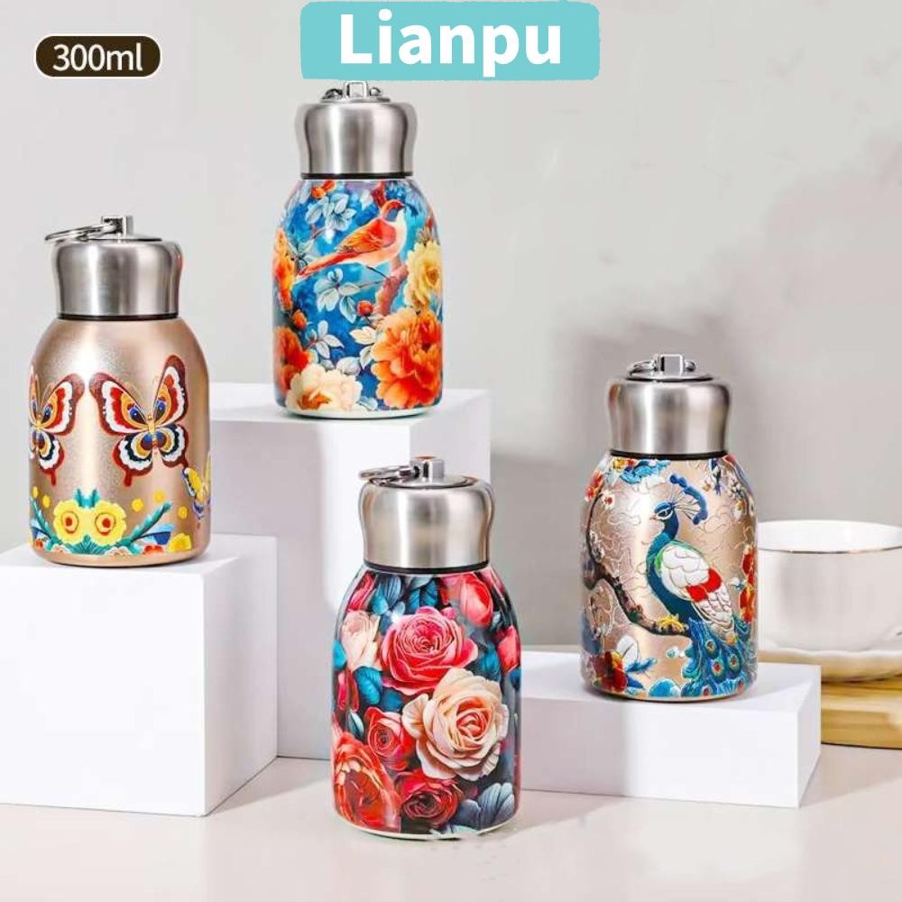 ถ้วยฉนวน LIANPU, กระติกน้ําสแตนเลส 304 ขนาด 300 มล., สํานักงานถ้วยพกพา ...