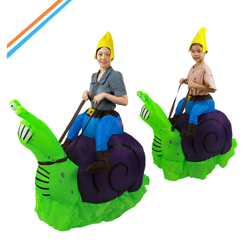 Snail Mount ตุ๊กตาเครื่องแต่งกายฮาโลวีนแสดง Stage COSPLAY Snail ...