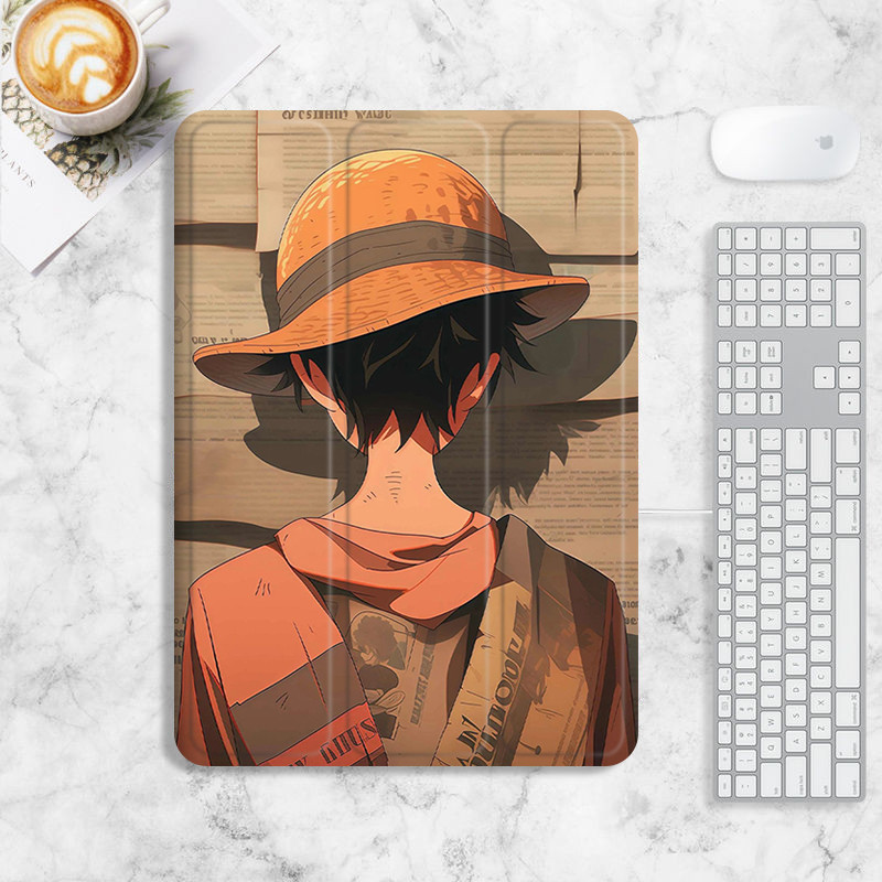 เคส One Piece Luffy iPad pro11 2024 pro12.9 pro13 gen10 2022 เคส iPad ...