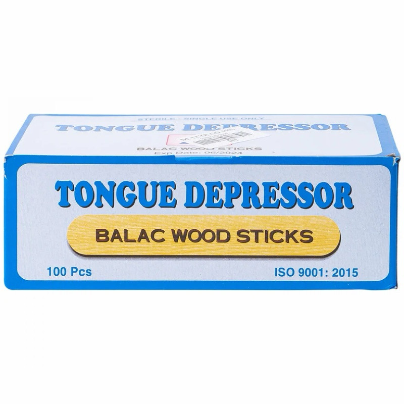 เครื่องกดลิ้น ลูกกลิ้งขนนก Lac Viet Balac Wood Sticks ใช้ตรวจช่องปากและ ...