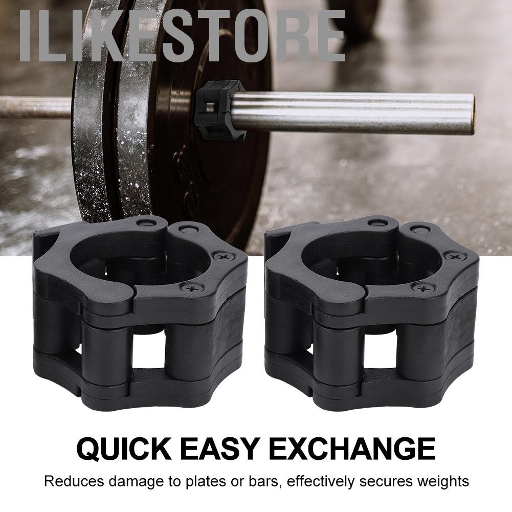 Ilikestore Barbell Lock 50 มม. Spinlock Collars Dumbell คลิปหนีบบาร์ ...